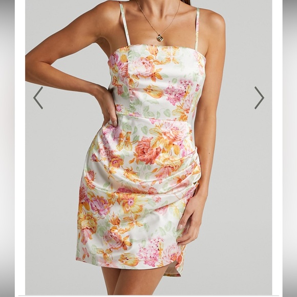 Showpo. | Dresses | Showpo Mini Satin Dress | Poshmark